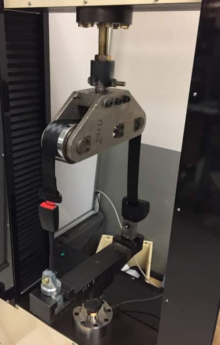 Seat Belt Testing - Safety Restraint System Regulation Testing